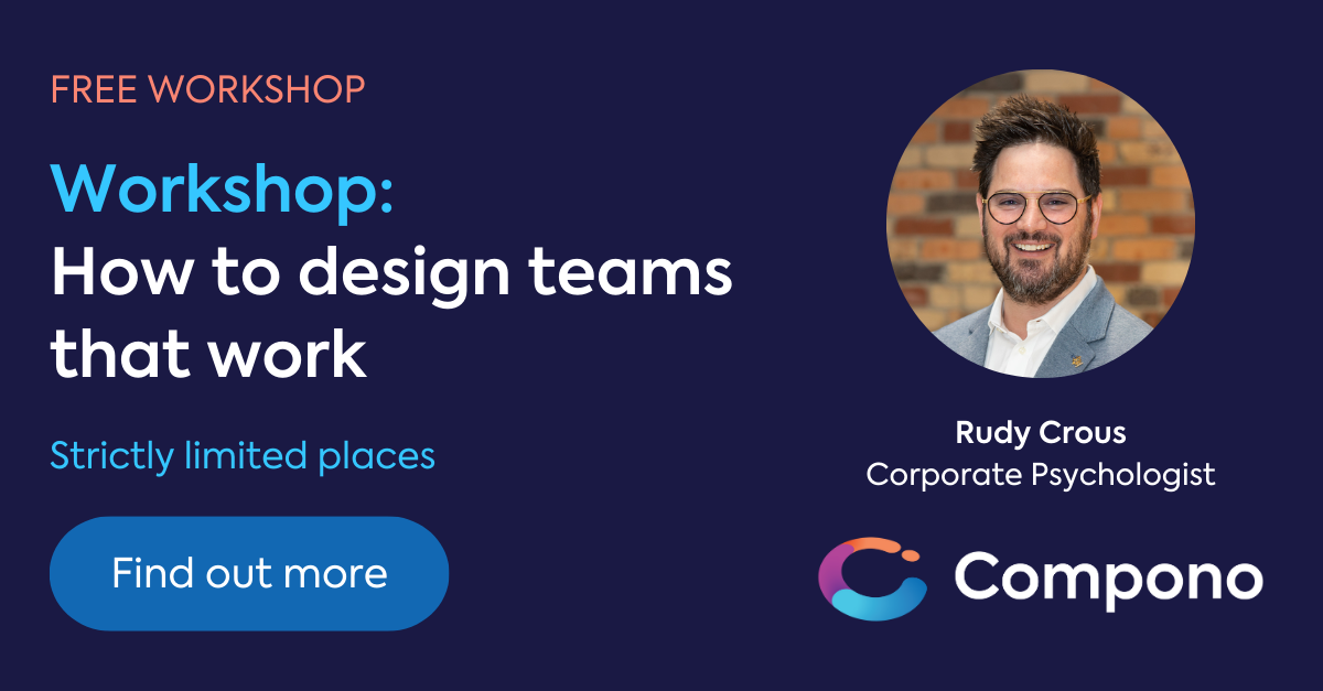 Workshop: How to design teams that work